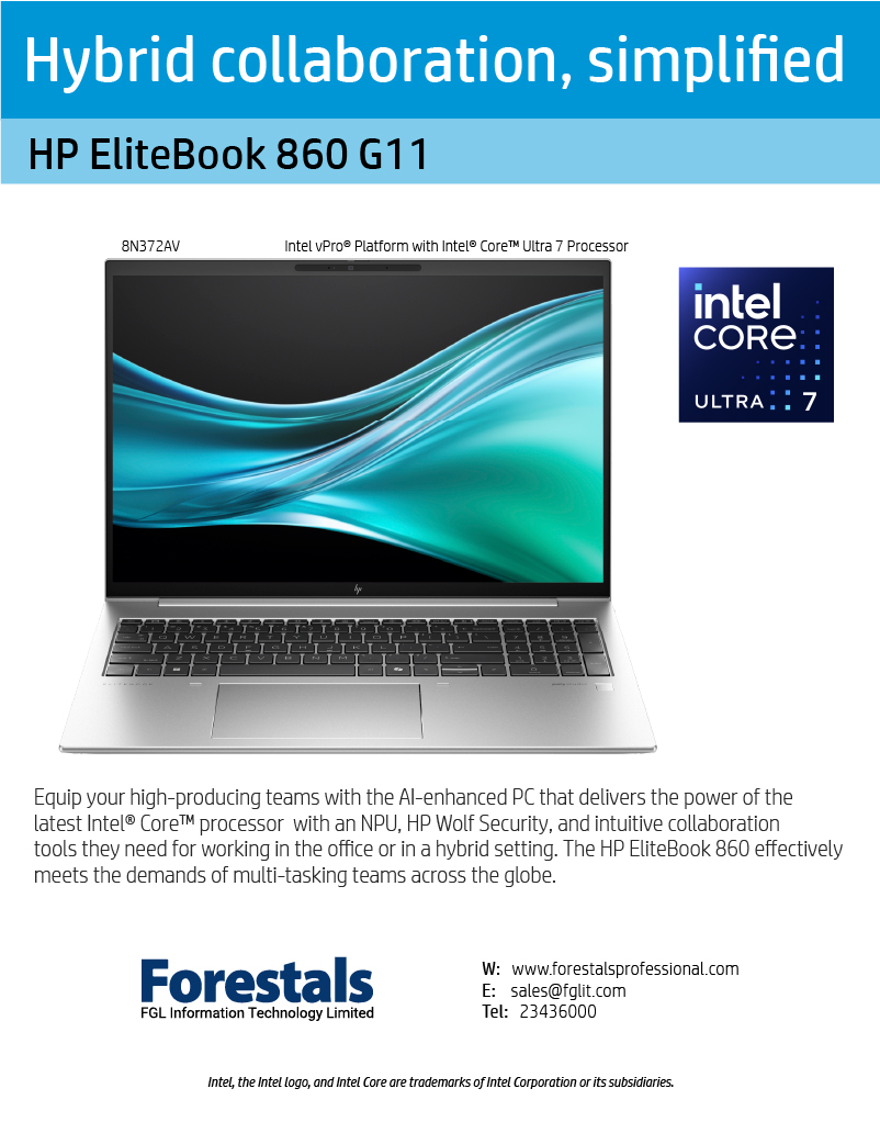 HP Elitebook 860 G11 | Forestals Professional